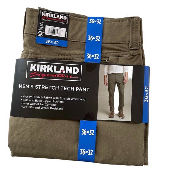 Kirkland Signature | Pants | Mens Stretch Tech Pant Kirklan Signature ...
